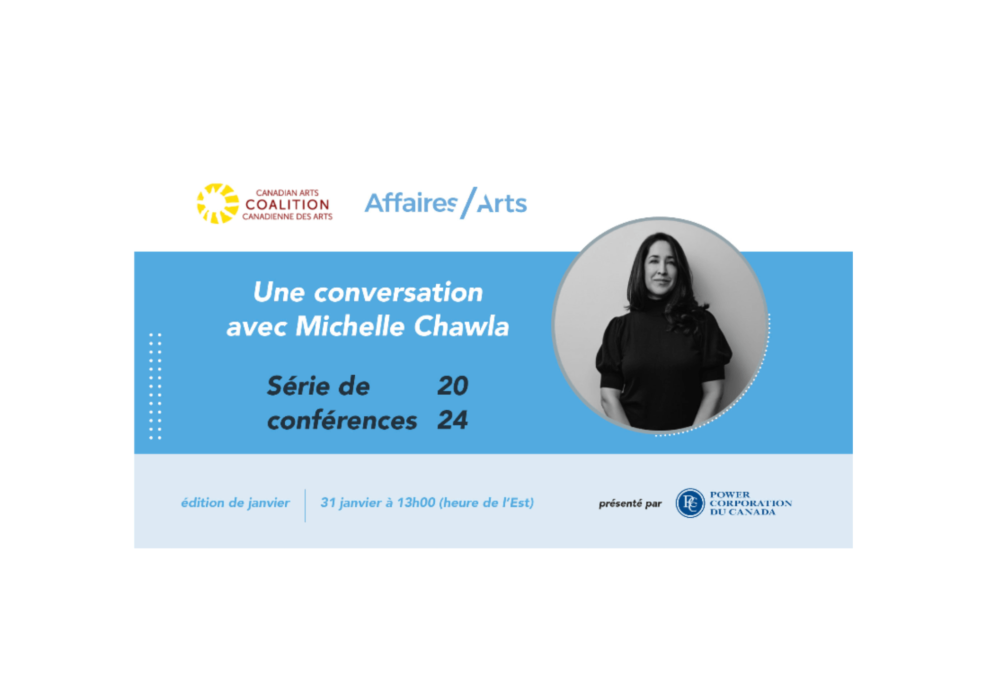 Webinaire avec Michelle Chawla | Franconnexion